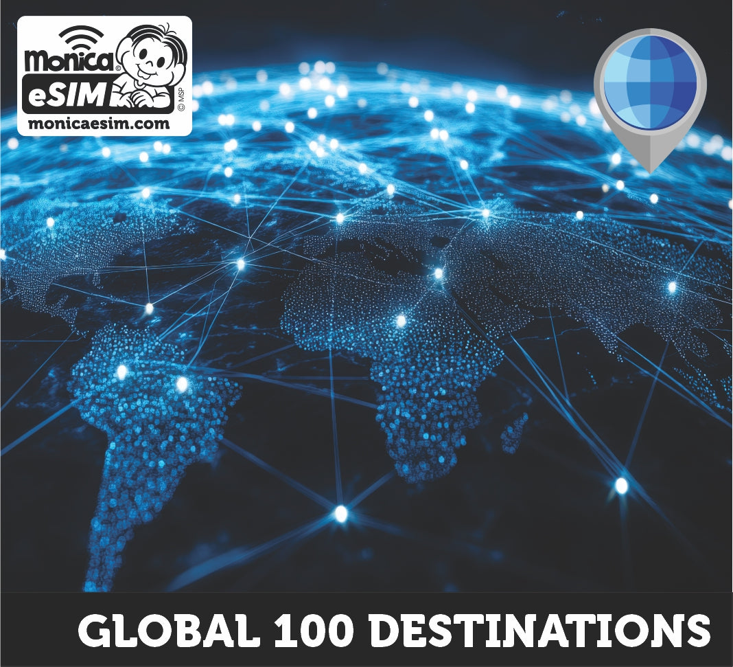 Global 100 Países – Monica ESIM